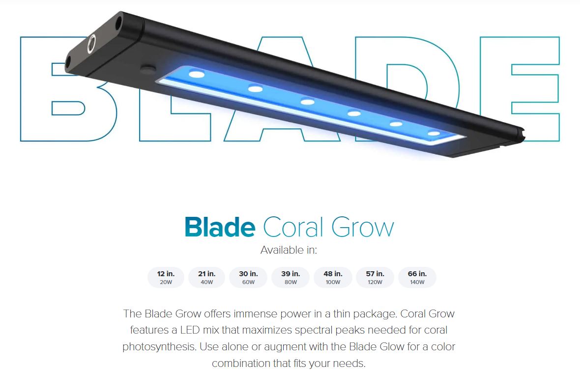AI BLADE SMART LED - CORAL GROW (30 INCH)
