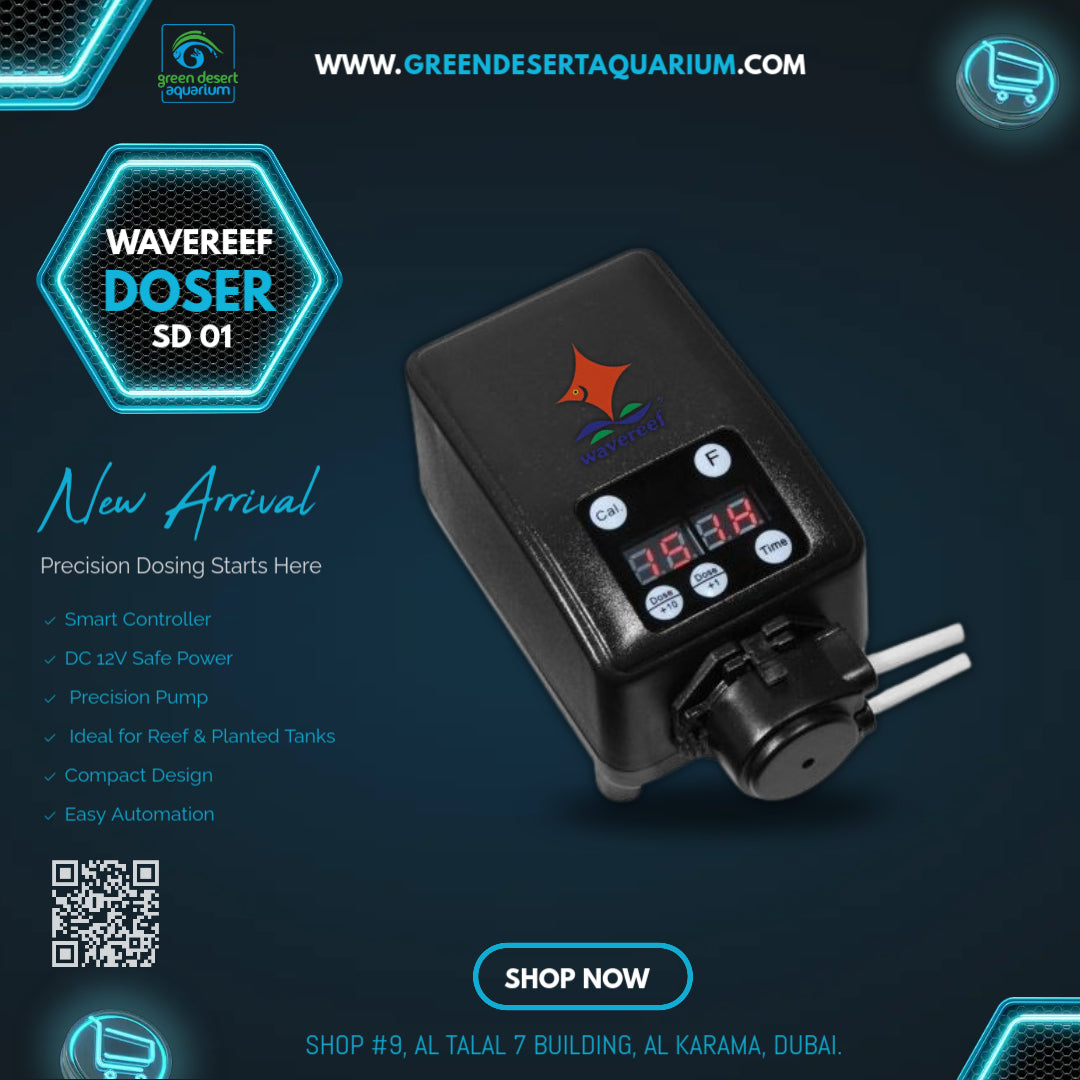 WaveReef SD-01M Master Doser – Smart Precision Dosing Pump | Green ...