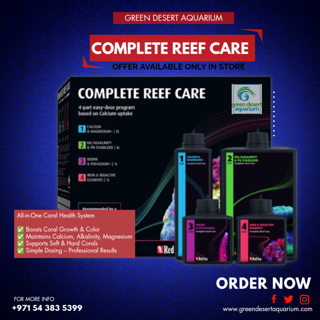4PART COMPLETE REEF CARE DOSING SYSTEM SMALL — Green Desert Aquarium ...