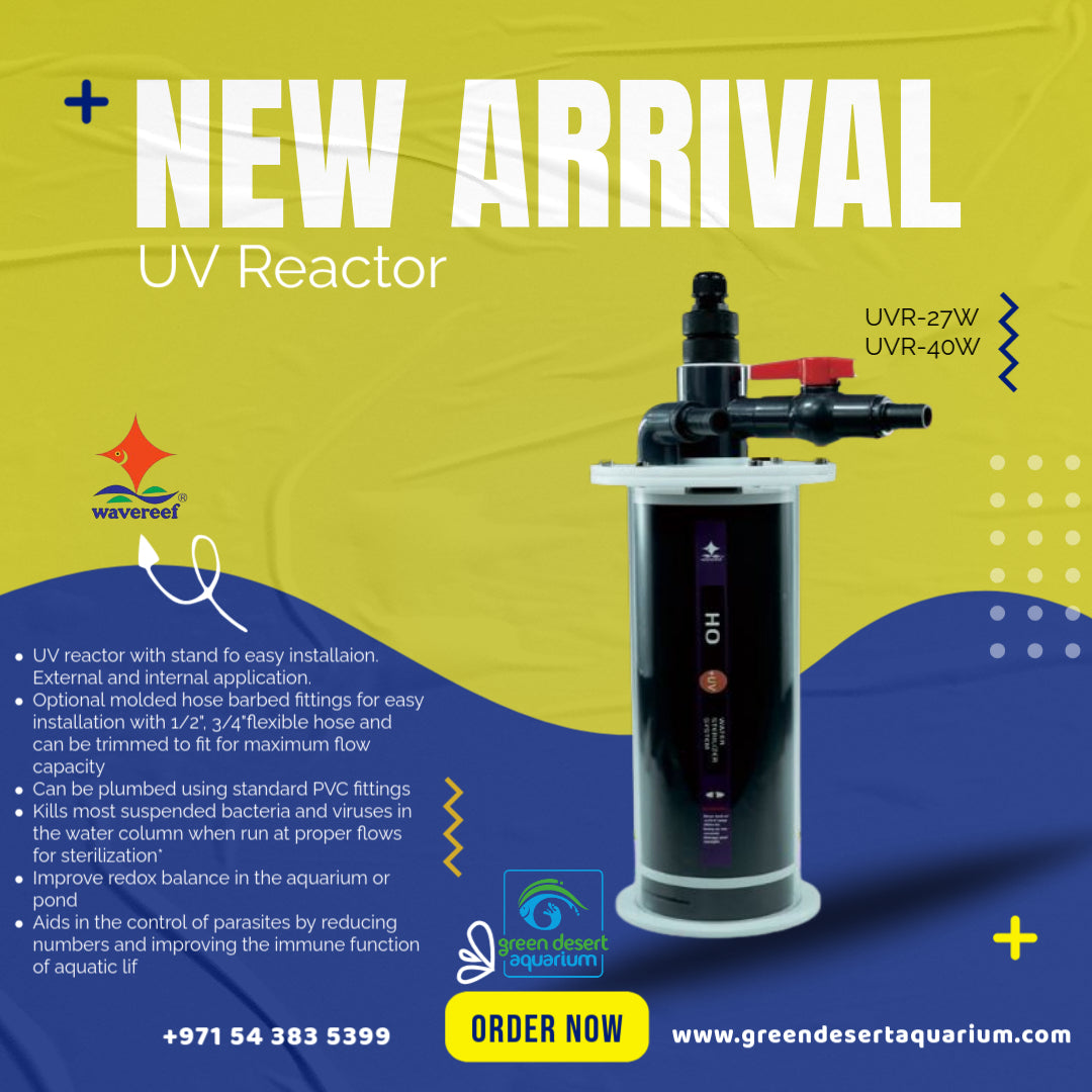 WaveReef UVR-27W UV External Reactor with EVO-2000 Pump – UV Filtration ...